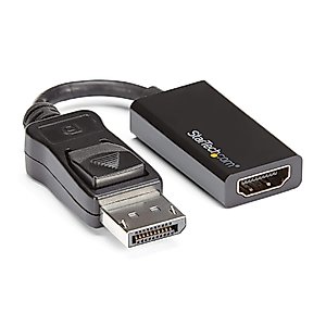 StarTech.com DisplayPort to HDMI Adapter with USB Audio - DP to HDMI Converter Adapter - 1920x1080 (DP2HDMIUSBA)