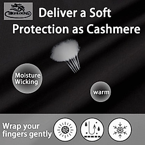 HIGHLOONG Lightweight Gloves Liner-glove liners for cold weather women and men, Thermal Touch Screen Glove Liners for Running Cycling Driving Hiking.(M)