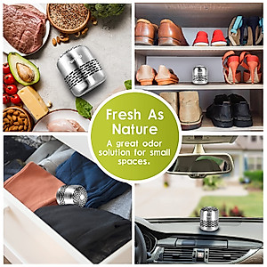 Refrigerator Deodorizer,Lasts for 10 Years,Refrigerator Odor Eliminator,Fridge Deodorizer,Beats Baking Soda and Bamboo Charcoal Air Purifying Bags