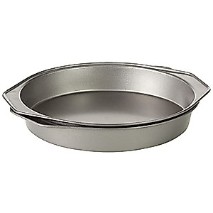 Amazon Basics Nonstick Round Baking Cake Pan, 9 Inch, Set of 2