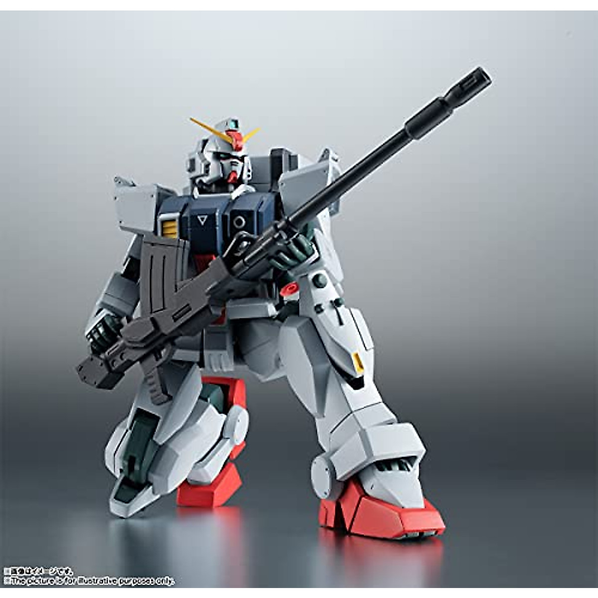 TAMASHII NATIONS - Mobile Suit Gundam The 08th MS Team - RX-79(G) Gundam Ground Type Version A.N.I.M.E., Bandai Spirits The Robot Spirits Collectible