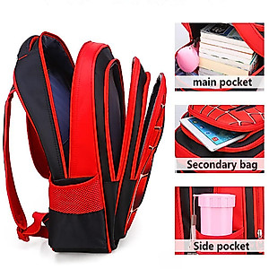 FAOLONE Backpacks Casual Daypacks for Captain Children Sch ool Bags Design (SP-Black)