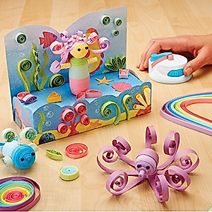 Alex DIY Paper Swirls 3D Mermaid Ocean Kids Art and Craft Activity