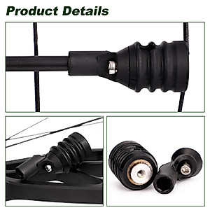 Yiju Rubber Stabilizer Compound Bow String Suppressor Stopper