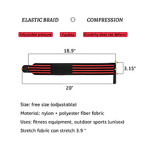 2 Pack Wrist Wraps for Weightlifting with Thumb Loop,Wrist Support Braces for Gym Workouts,Professional Grade Wristbands,Cross Training-Men&Women-Avoid Injury&Improve Your Workout 20''