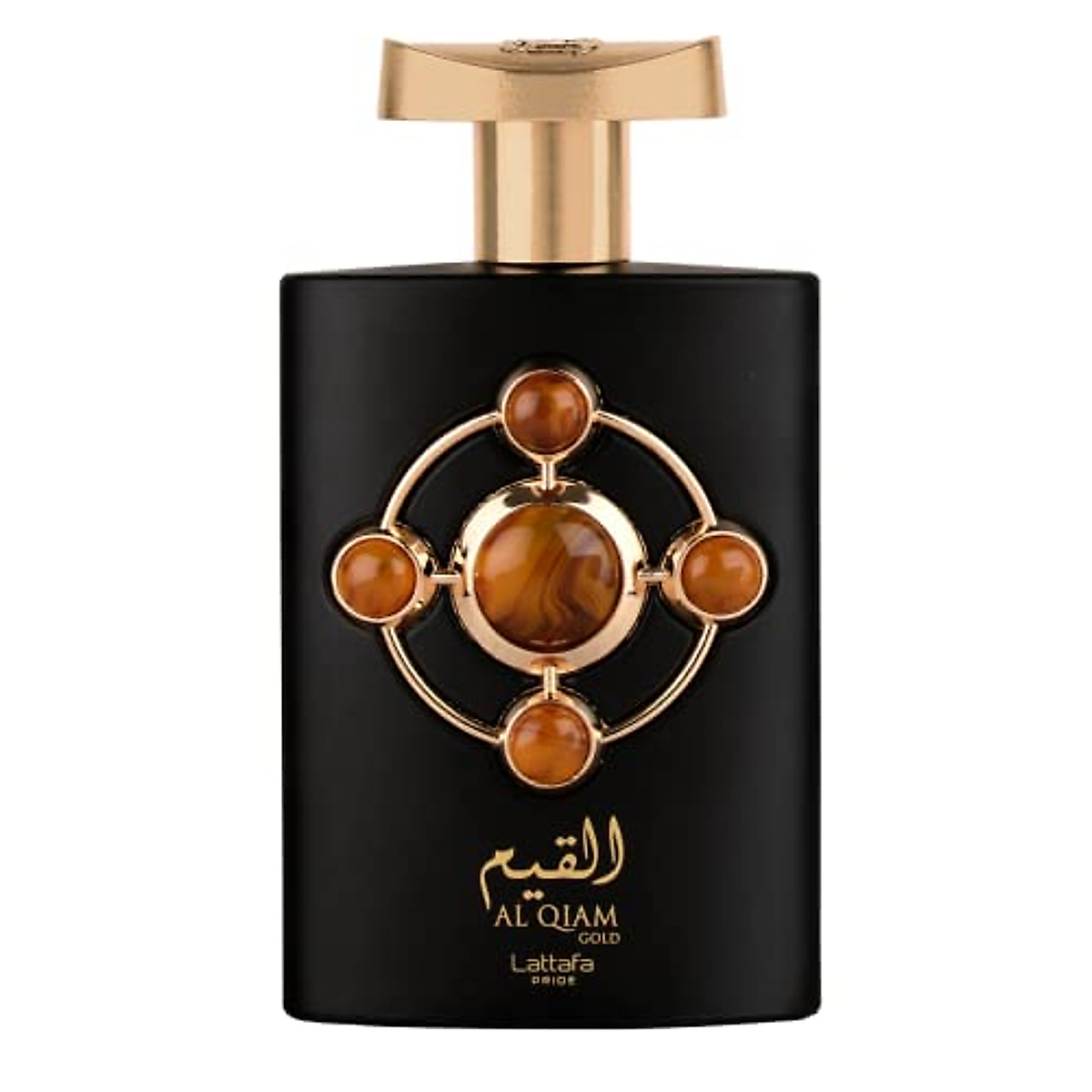 Al Qiam Gold By Lattafa Pride Eau De Parfum 100ml(3.4 Oz) | Saffron, Raspberry, Patchouli, Leather, Amber, Oud, Guaiac, Wood, Vetiver, Benzoin | By Lattafa Perfumes