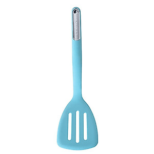 KitchenAid Classic Slotted Turner, 13.5 inches, Aqua