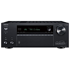 Onkyo TX-NR797 Smart AV 9.2 Channel Receiver with 4K Ultra HD | Dolby Atmos | AirPlay 2 | IMAX Enhanced (2019 Model),Black