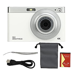 Portable Compact Camera, 2.88 Inch Antishake IPS Screen Digital Camera with Hand Rope for Traveling