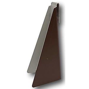 (25 Pack) K-TEC Brown Gutter Wedge for 5 Inch K-Style Gutters- Use to Level Your Gutters When Fascia is at an Angle for 3/12 Through 5/12 Roof Pitch. For Steeper Wedges Visit Our Amazon Store