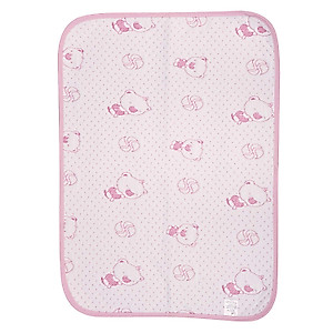 Cartoon Waterproof Changing Pads Breathable Leak-Proof Baby Urine Pad Mat Reusable Mattress Sheet Protector Pad Washable Incontinence Bed Pad for Bed Wetting Cute Bear Toddler Soft Cotton Urine Pad