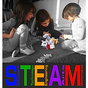 Funsparks Quaggle Stacking Balance Game - Wood Blocks - Premium Suspend Game - STEM Toy, 2 to 12 Players for Kids, Adults, Family