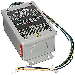 Leviton 32120-1 120/240 Volt Single Phase, Surge Panel, DHC and X10 Compatible, 80Ka L-N Max Surge Current