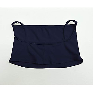 Bandanas Face Cover Mask Neck Gaiter Ear Loop Balaclava Made in USA -1-Layer_Ear_Navy,One Size