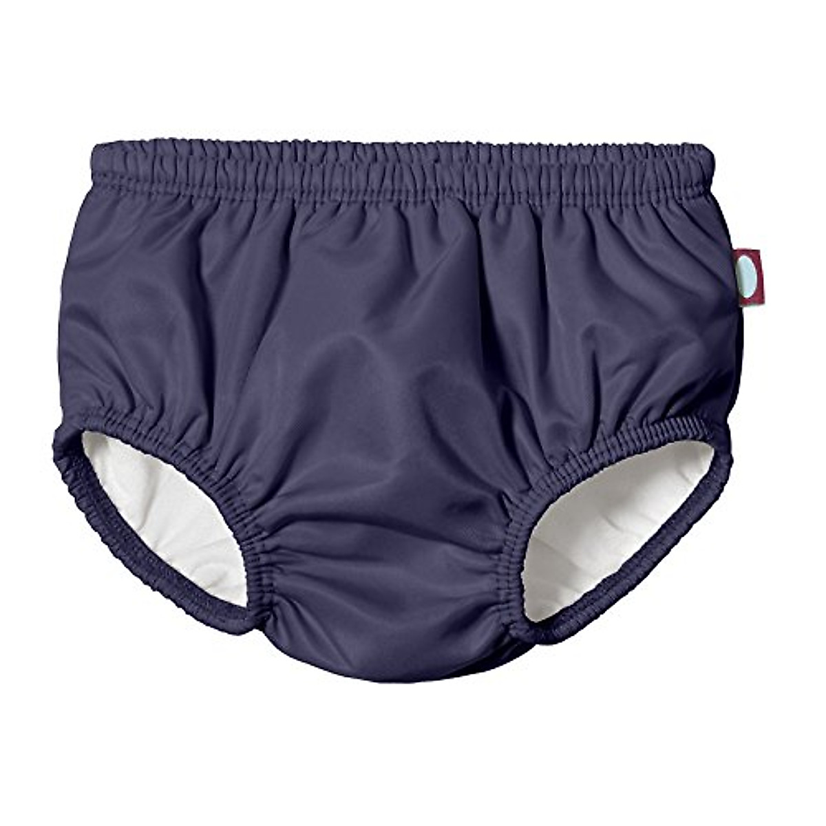 Made in USA Baby Girls and Boys Swim Diaper Cover Reusable Leakproof for Swimming Pool Lessons Beach, Navy, 9-12 Months