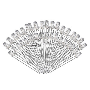 Othmro Pack of 50 3mm Green Red Common Anode LED Diode Light Round 20mA Bright Bulb Lighting Lamp Electronic Components Light Emitting Diodes