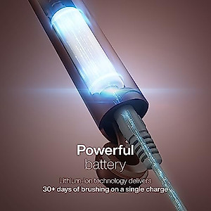 Aquasonic Icon ADA-Accepted Rechargeable Toothbrush | Magnetic Holder & Slim Travel Case | 2 Brushing Modes & Smart Timers | Modern & Convenient (Blush)