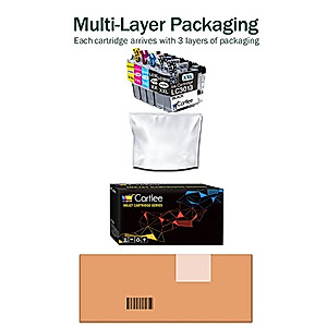 Cartlee 5 Set compatible High Yield Ink Cartridges Replacement for Brother LC3013 LC-3013 for MFC-J491DW MFC-J497DW MFC-J895DW MFC-J690DW Inkjet printers (2 Black, 1 Cyan, 1 Magenta, 1 Yellow) LC 3013