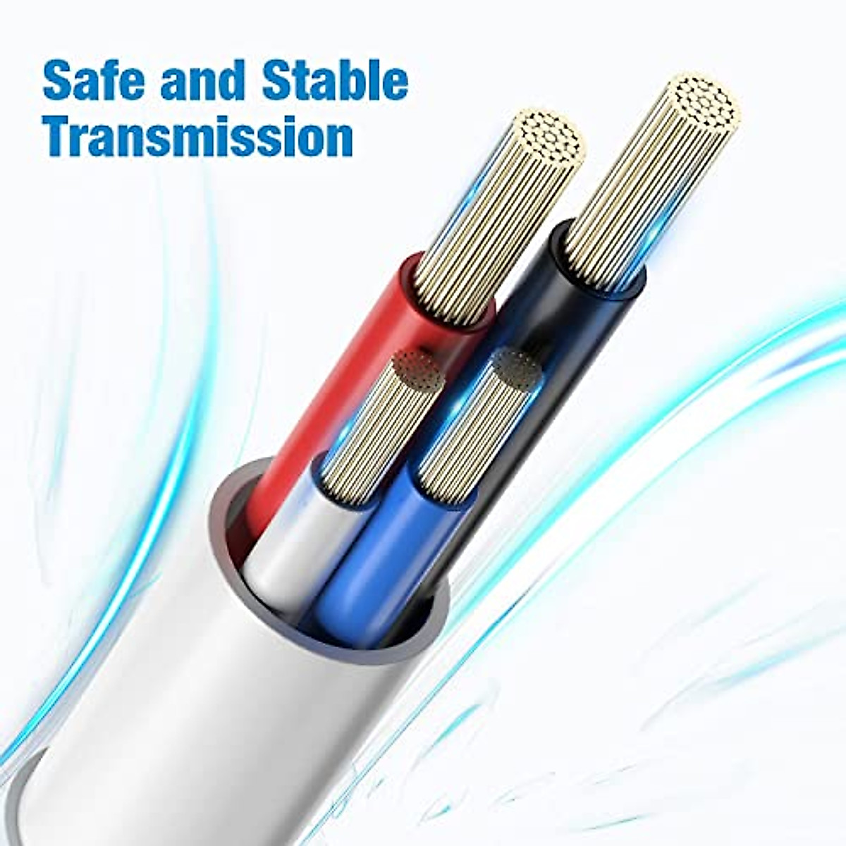 sarmert Apple Certified 30 Pin USB Charging Cable, UPoweradd 4.0ft USB Sync Charging Cord iPhone Compatible for 4 4s 3G 3GS iPad 1 2 3 iPod Touch Nano White (1 PCS)