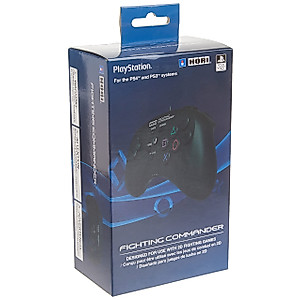 HORI Fighting Commander for PlayStation 4 & 3 Officially Licensed by Sony - PlayStation 4