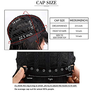 COSYMAY Blonde Wig for Women Long Synthetic Wig with Wavy Ends 22'' Natural Wave Cosplay Wig Glueless Heat Resistant Costume Wig Daily Wear Middle Part Full Wig