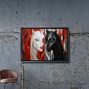 Majestic Black Stallion Galloping In The Clouds, Black Horse On Salt Flats, Canvas Print, Black Horse Print, Black Horse Wall Art