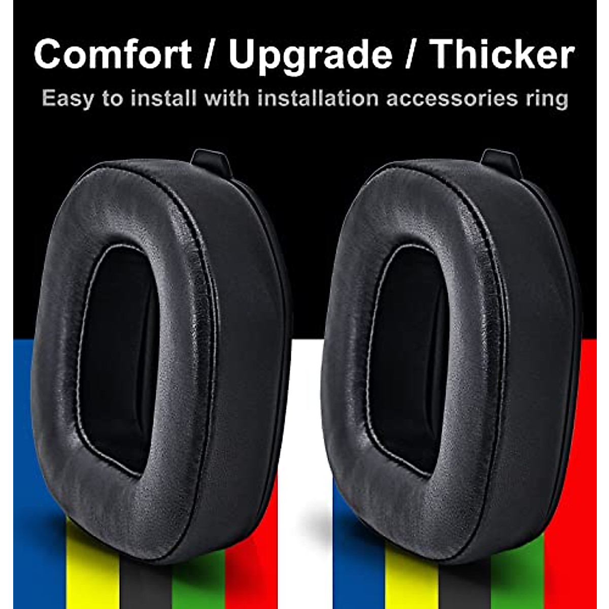 A40 TR Ear Cushions - Earpads Compatible with Astro Gaming A40 TR Wireless Headset - a40 tr Replacement parts/a40 Accessories/Headband/Microphone Foam