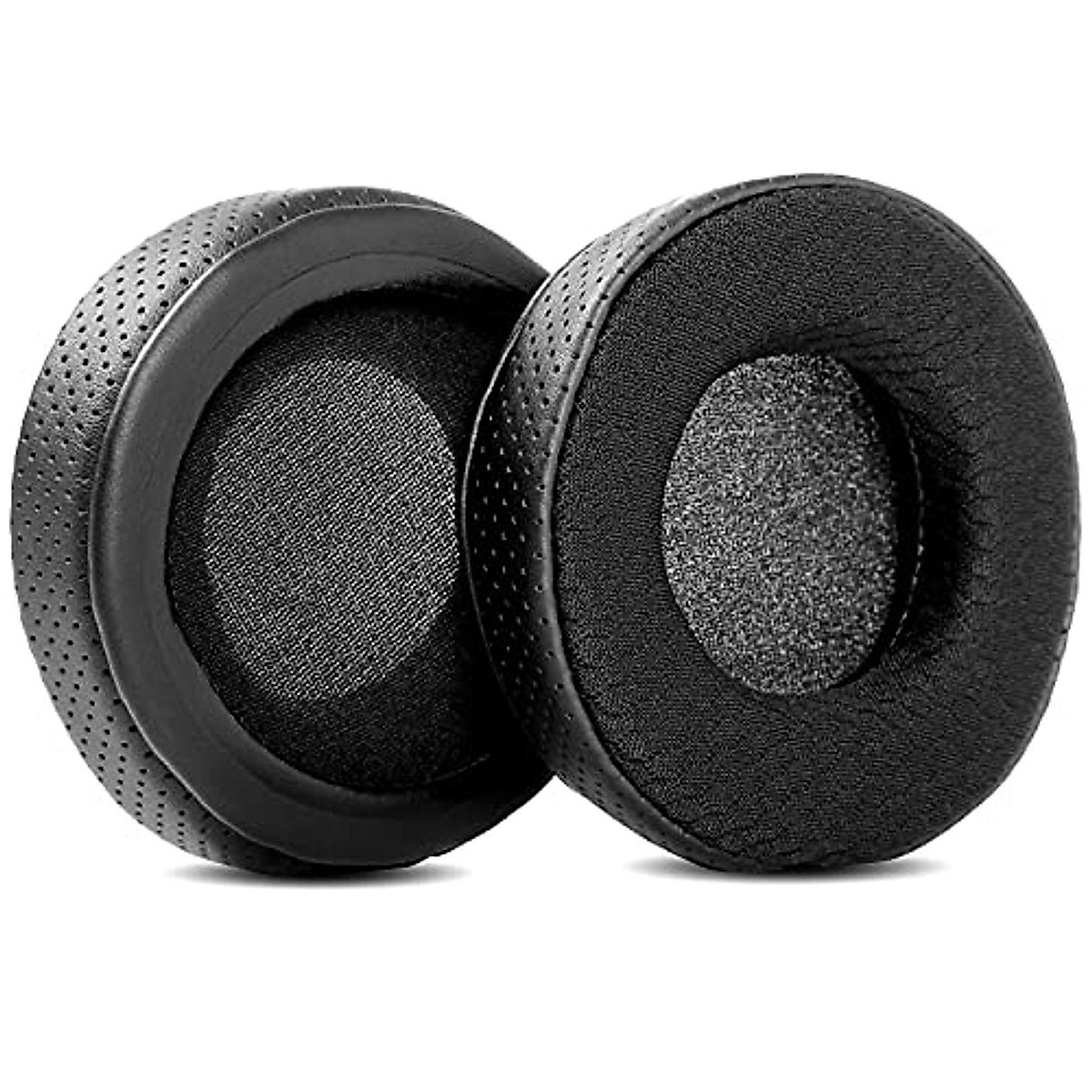TaiZiChangQin Voyager 104 Upgrade Ear Pads Ear Cushions Earpads Replacement Compatible with Plantronics Voyager 104 Headphone Fabric Black