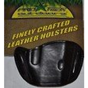 Black Leather Belt Holster for Ruger LCP .380