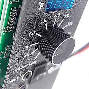 Unifit Universal Digital Temperature Control Panel Kit Replacement Parts for Traeger Pro 20/22/34 Series Wood Pellet Smoker Grills, Including Sensor and Meat Probe