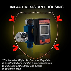 DAR01B Regulator with Air Tools Fittings Kit Combo