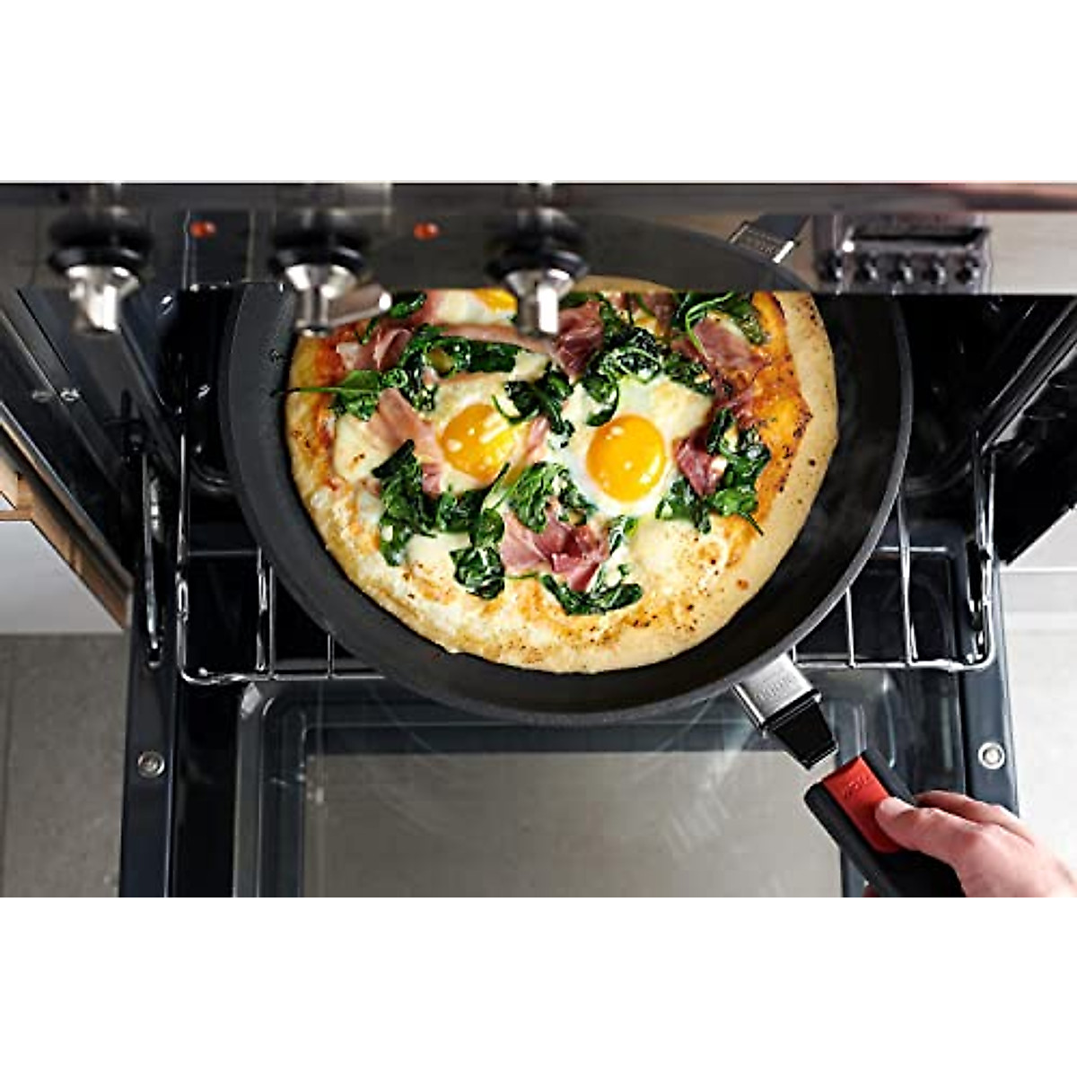 Woll Nowo Titanium Fry Pan with Detachable Handle, 12.5-Inch