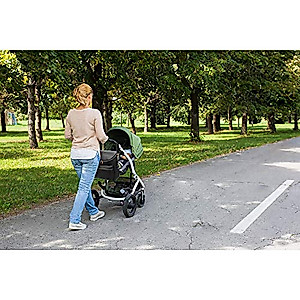 I IHAYNER Diaper Bag Backpack Leather Backpack for Women Travel Backpack Baby Bag Large with Troller Straps Capacity for Wet Clothes, Breast Pump, Milk Bottle Brown