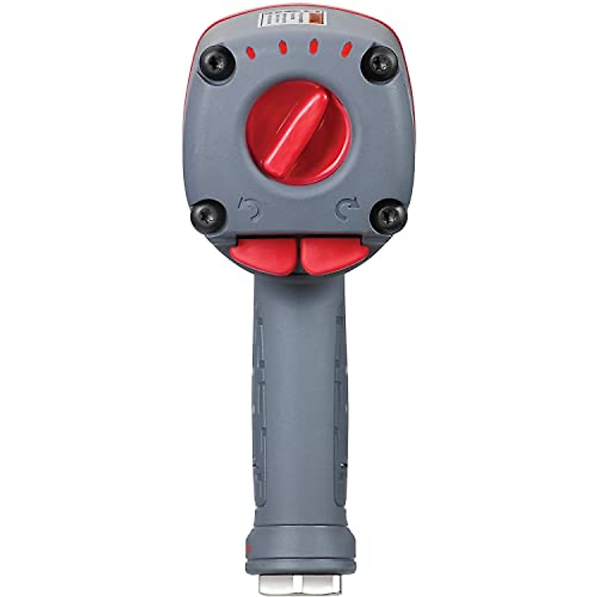 Ingersoll Rand 2145QiMAX 3/4” Drive Air Impact Wrench – Quiet Technology, 1,350 ft-lbs Powerful Reverse Torque Output, 7 Vane Motor, Steel Hammer Case, Gray