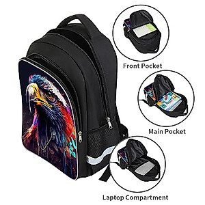 ZRENTAO Kids Backpack for Elementary Lightweight Bookbags (L) 12.2" x (W) 6.7" x (H) 17.3" Cute Schoolbags for Student