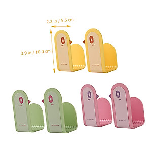 Cabilock 3 Pairs Nailless Pot Lid Holder Wall Pot Lid Organizer Cabinet Pans Organizer Rack Dish Drying Rack Pan Lid Shelves Brackets Cutting Board Organizer Abs Chopping Board Cover Frame