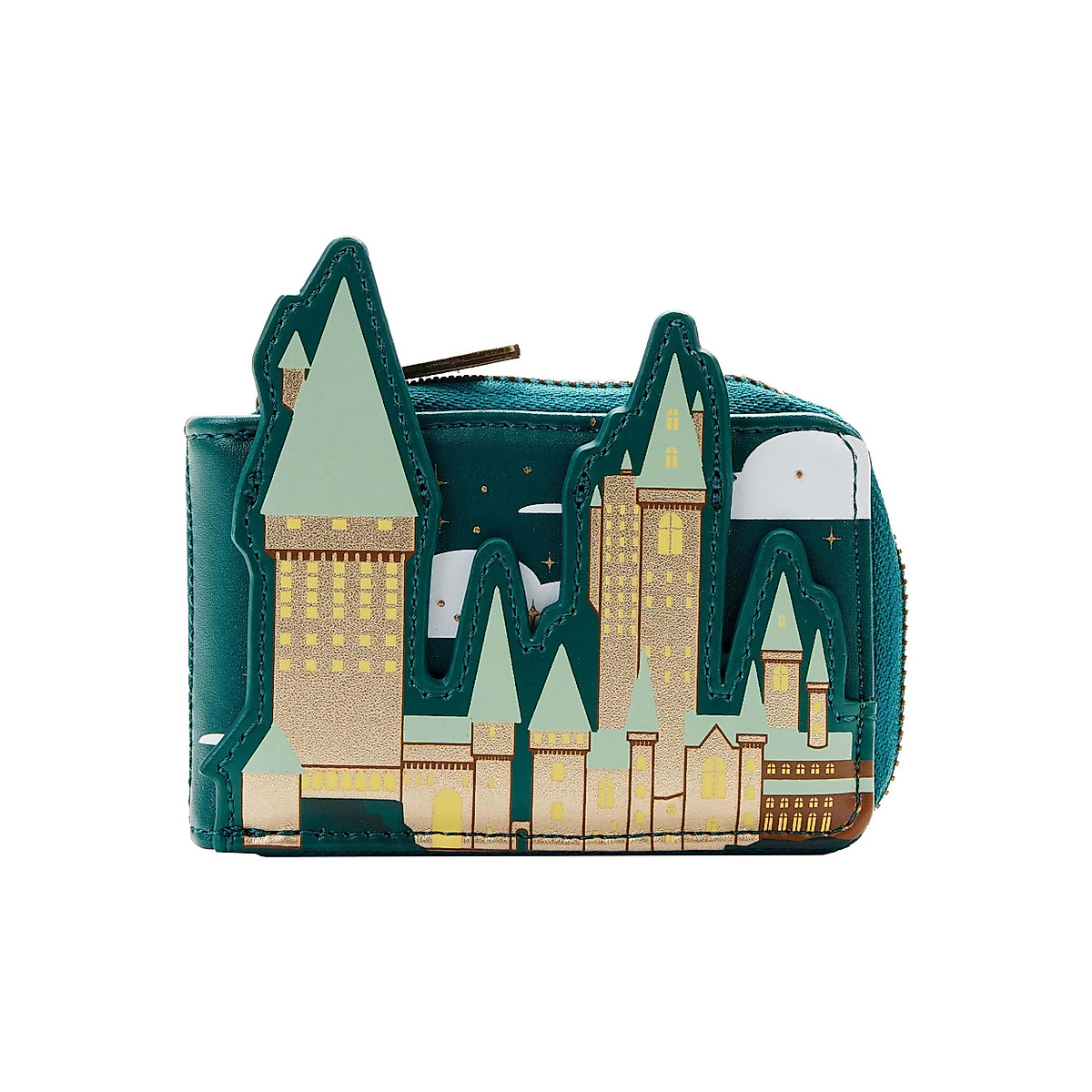 Loungefly Harry Potter Golden Hogwarts Accordion Wallet Standard