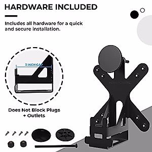 HumanCentric VESA Mount Adapter Bracket, VESA Adapter Compatible with Acer Monitor R240HY bidx, R221Q, R271, SB220Q, R241Y, RT240Y, RT270, SA220Q, SA230 bi, SA240Y, SA270 Bbix, SB230, SB240Y and More