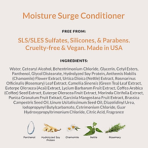 Vicious Curl Foaming Curl Cleanse and Moisture Surge Conditioner Kit – Clarifying Shampoo and Deep Conditioner for Curly Hair – Color-Safe, GMO-Free, with Amino Acids, Proteins & Superfruits (10 oz)