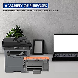 TN-880 (TN880) 𝑺𝒖𝒑𝒆𝒓 𝑯𝒊𝒈𝒉 𝒀𝒊𝒆𝒍𝒅 Black Laser Toner -Cartridge 2-Pack, LVELIMIT Compatible Replacement for Brother MFC-L6750DW MFC-L5700DW MFC-L5800DW MFC-L5900DW HL-L5100DN Printer