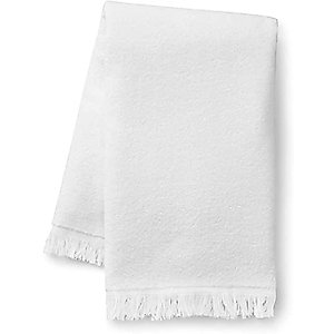 GEORGIABAGS Set of 3 Terry Cotton Fingertip Hand Towels, Cotton, Size 11"x18", Hemmed Ends, Sport Towel, High Absorbent