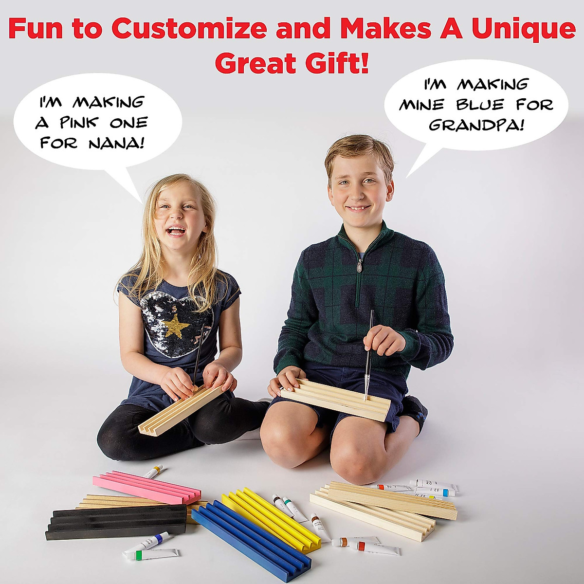 Wooden Domino Train Domino Trays – 8 Solid Wood Felt Bottomed Domino Holders 3 Rows Ideal Visibility – Domino Holders for Domino Game, Mexican Train Dominoes, Chickenfoot Dominoes, Cuban Dominoes