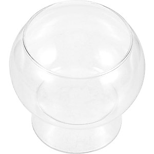 Angoily Juice Glass Crystal Dessert Bowl, 4.3-Inches Ice Cream Bowl,Glass Bowl for Sundae Salad Fruit Pudding Yogurt Snack Candy Trifle, Kitchen Prep Holiday Party Wedding（Pedestal）