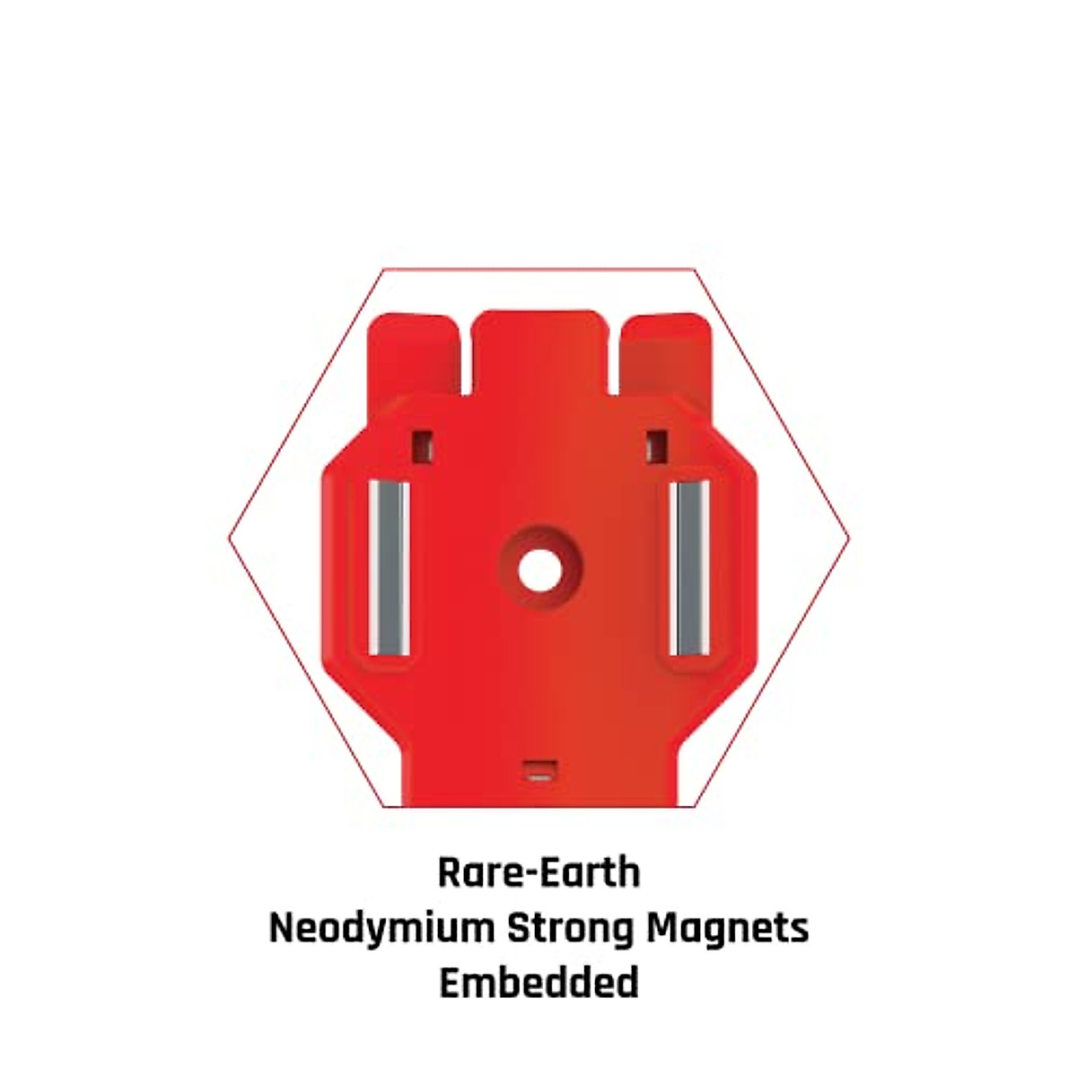 EZRED Magnetic Spray Can Holder 3-Pack Flexible Non-Marring Polymer Lid Holder