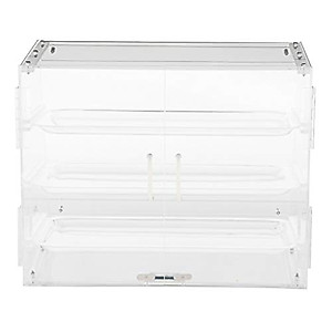 Winco 3-Tier Pastry Display Case, Acrylic Medium