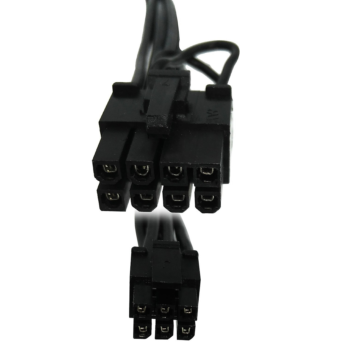 Mini 6 Pin to 8 Pin PCI Express Video Card Power Adapter Cable for Mac Pro Tower/Power Mac G5 14-inch(35cm) (Pack of 2) COMeap