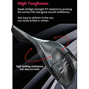 BEENOPT 2 PCs Universal Mountain Bike Fender, MTB Bicycle Fenders Rear + Front Mountain Bike Mud Guard Fender Set, 11.4" Length 3.5" Width