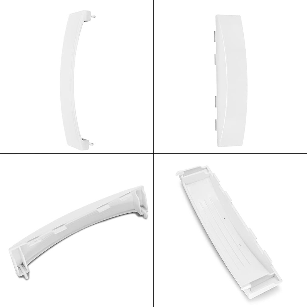 Dryer Door Handle for GE WE01X30378 PS1177202 WE1M1068 WE01X25878 White Color,Replacement Parts,Dryer Parts