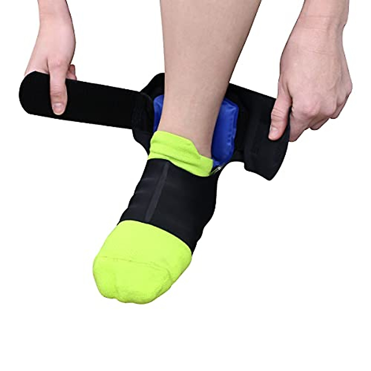 Brace Direct Night Splint + Plantar Fasciitis Air Wrap- for Plantar Fasciitis Relief, Arch Support, Heel Foot Pain, Achilles Tendonitis