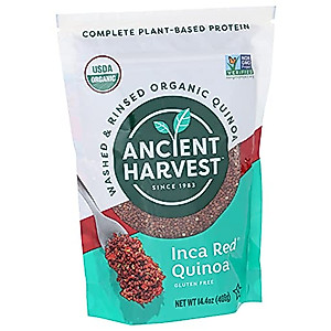 Ancient Harvest, Gluten Free Organic Quinoa, Inca Red, 12 Oz
